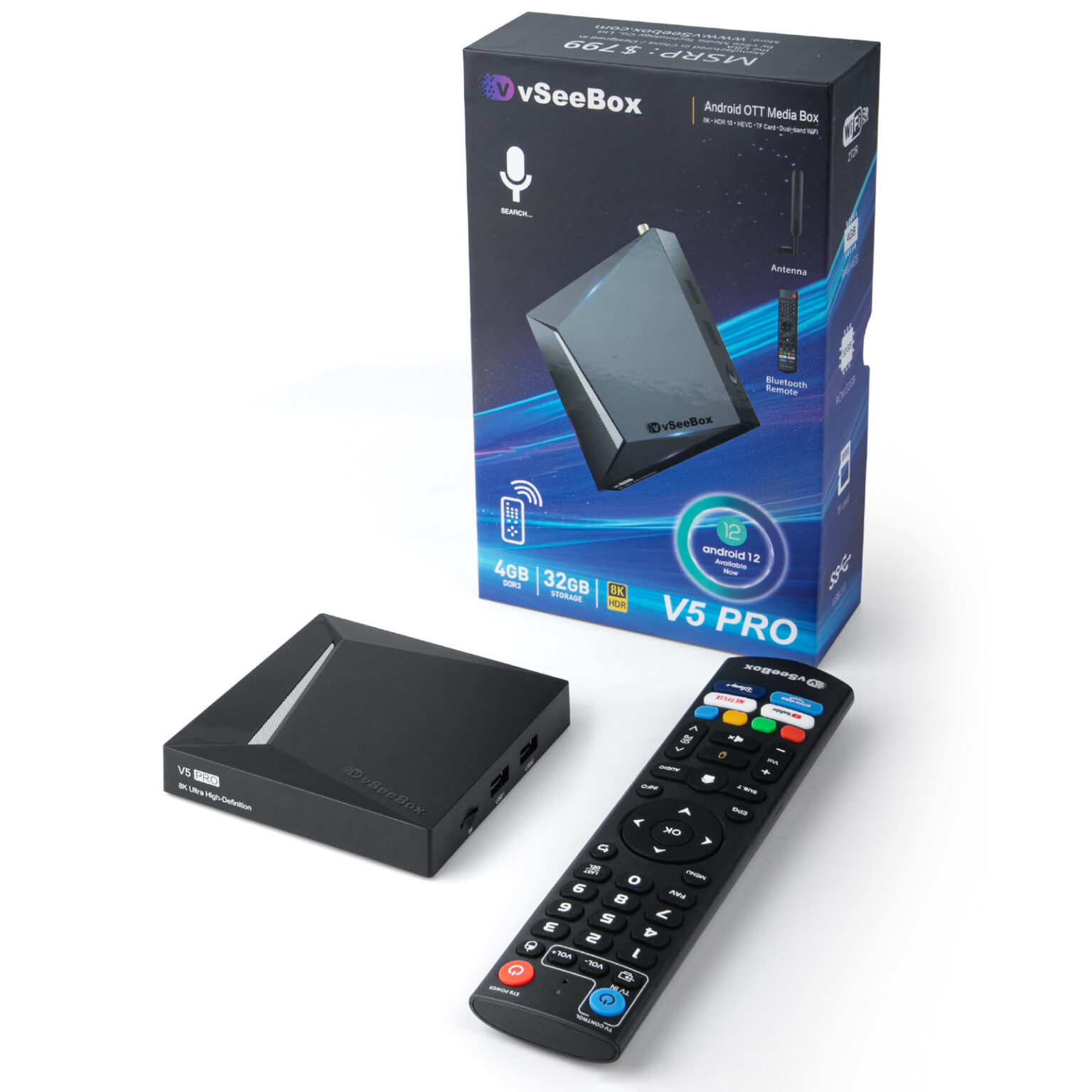 vSeeBox V5 Pro - Cable 4 Free